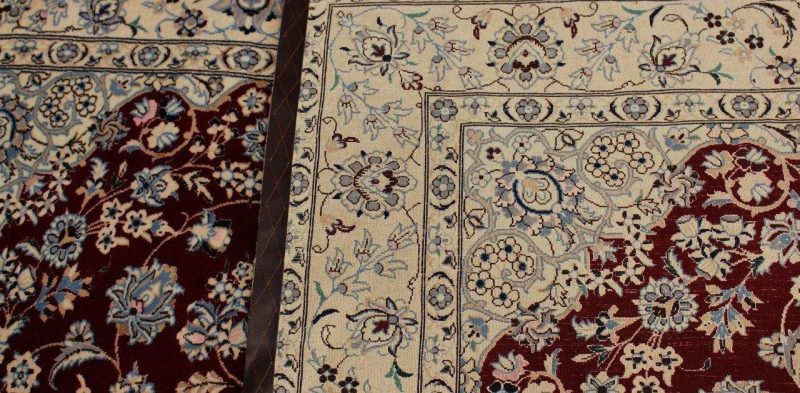 Persian Carpet: Red Nain Pattern - Shop Iran Art