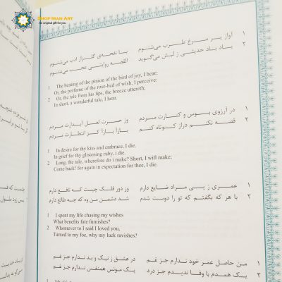 Divan Hafez / Poetry Book (Bilingual Persian and English) Christmas ...