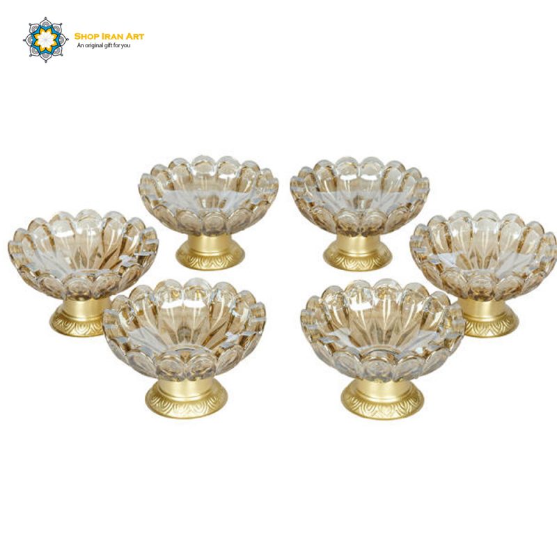 Haft-sin Decoration Set, Glass and Bronze Design - Shop Iran Art