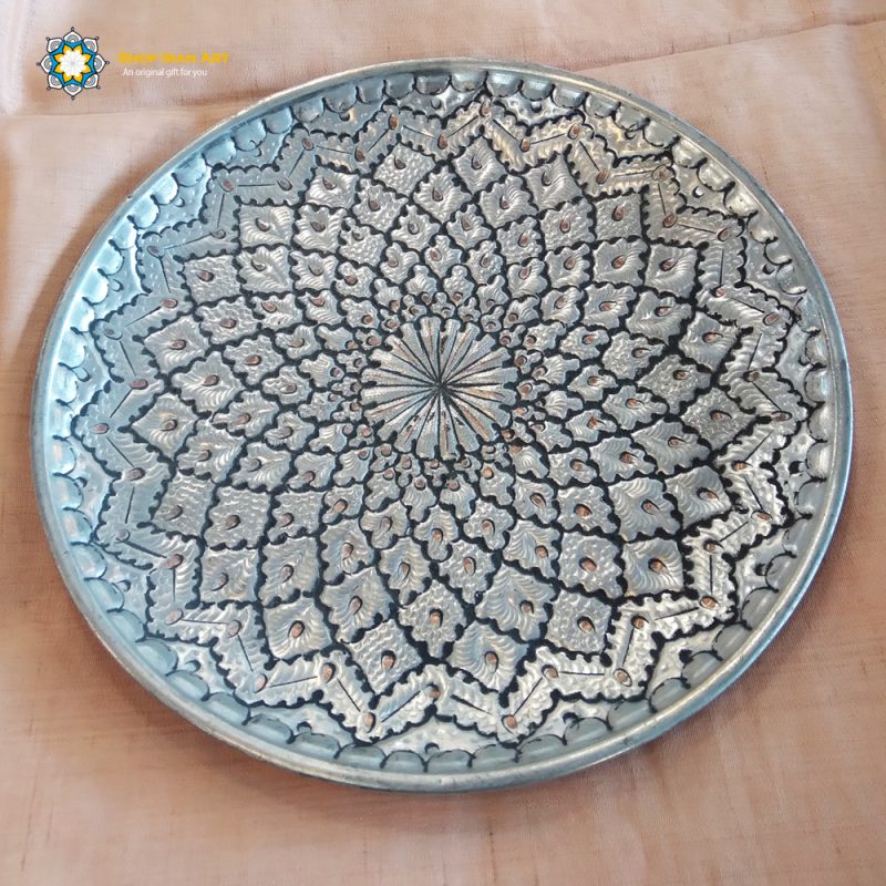 Persian Hand Engraved Copper Plate, Sky Design (Diameter 30 cm) - Shop ...