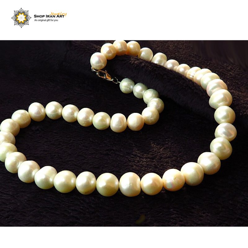 Pearls Necklace, Simple Show Design - Shop Iran Art