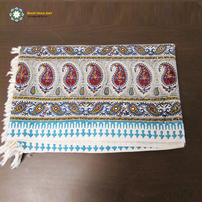 Persian Tapestry (Ghalamkar) Tablecloth, Señora Design - Shop Iran Art