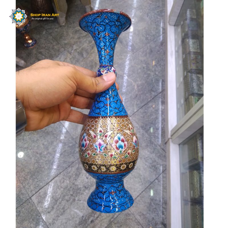 Minakari & Marquetry Flower Pot, Combination Design (Size 2) - Shop ...