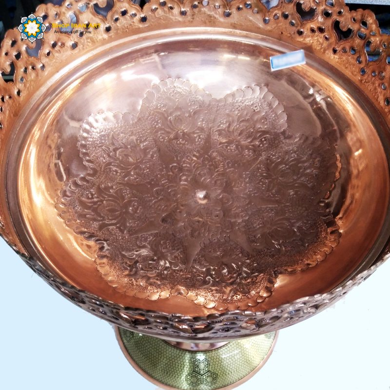 Persian Marquetry Khatam Kari, Candy Dish, Copper, Exclusive Design ...