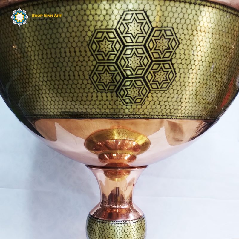 Persian Marquetry Khatam Kari, Candy Dish, Copper, Exclusive Design ...