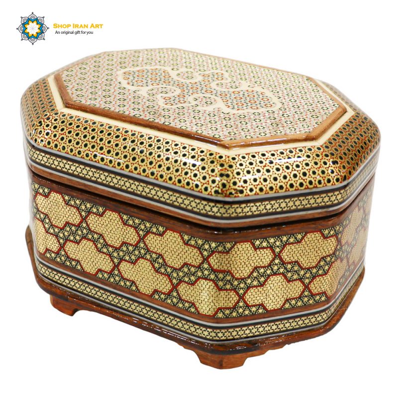 Persian Marquetry Jewelry Box, Lux Design - Shop Iran Art
