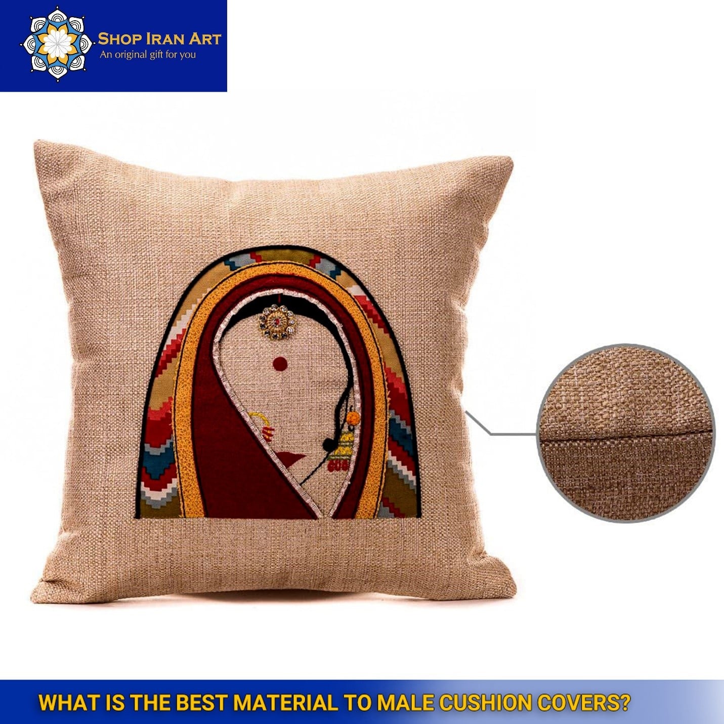 Cushion Cover Design Handmade - Shop Iran Art