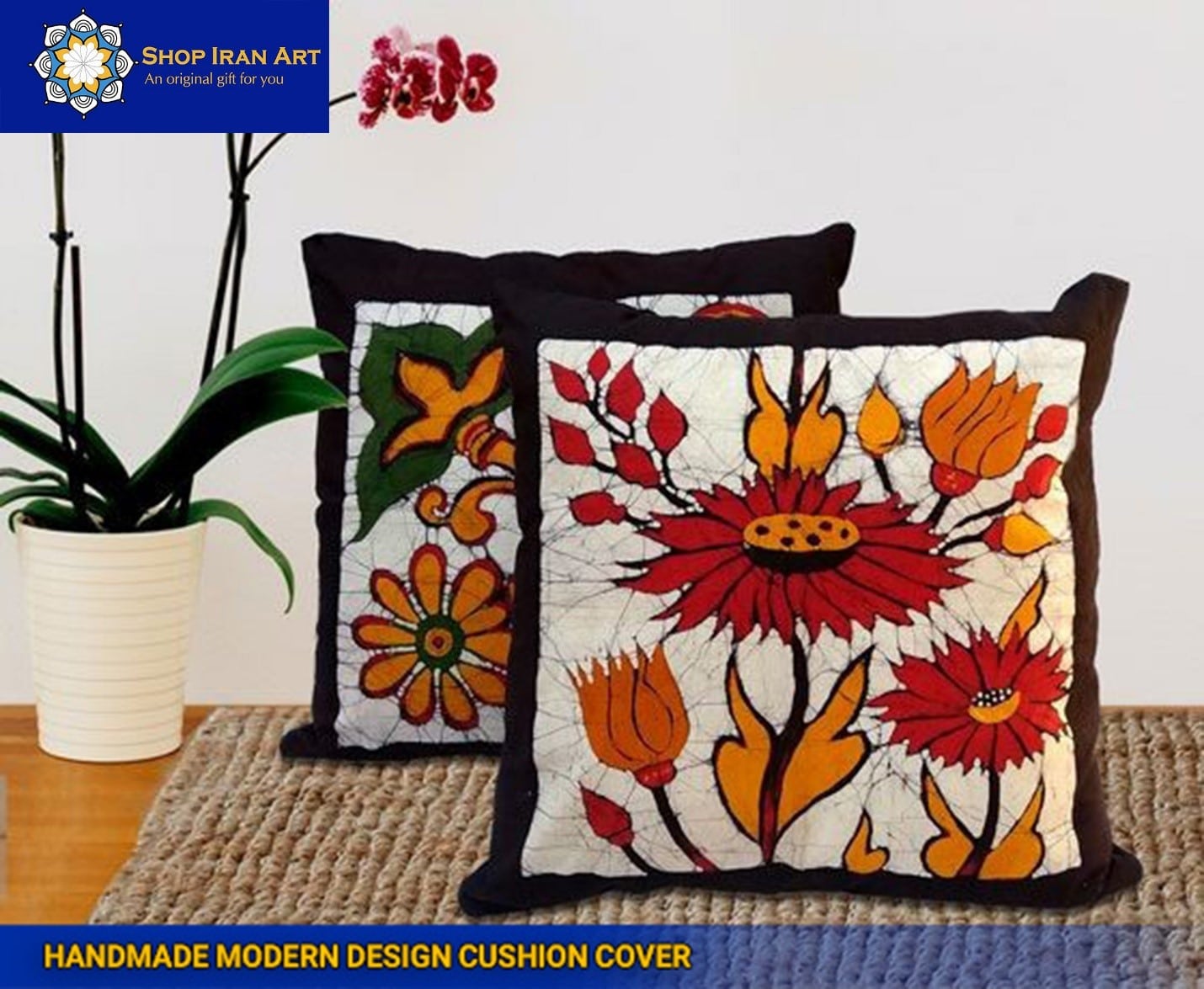 Cushion Cover Design Handmade - Shop Iran Art